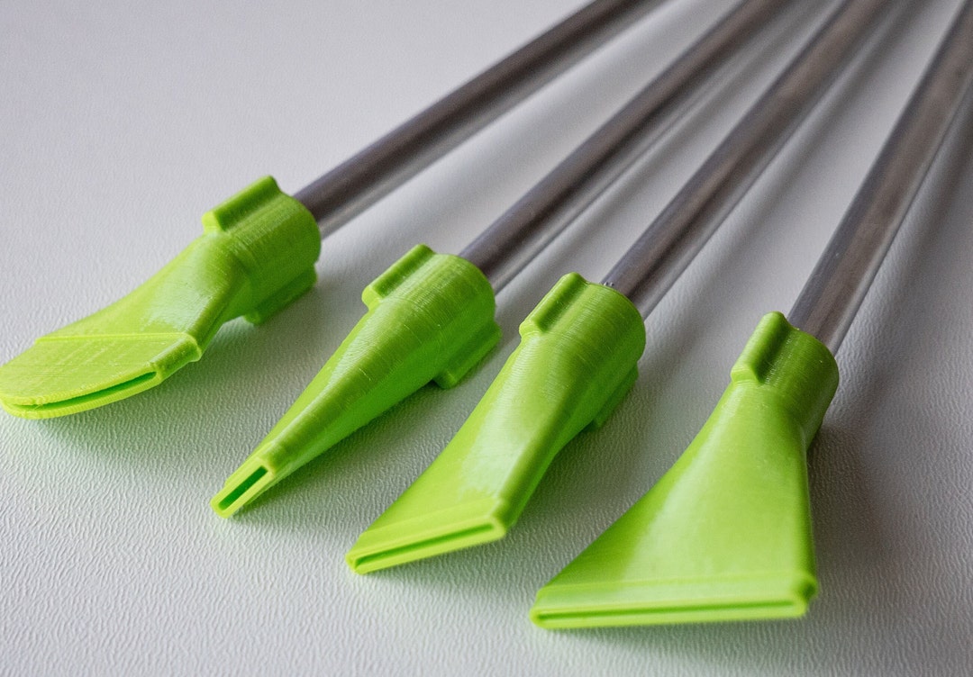 New Set of 4 Straw Straw Nozzle Attachments -acrylic Paint Pouring ...