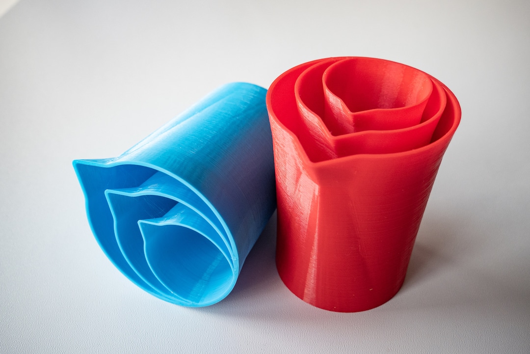 Triple Split Cup Actylic Pour Cup - Etsy