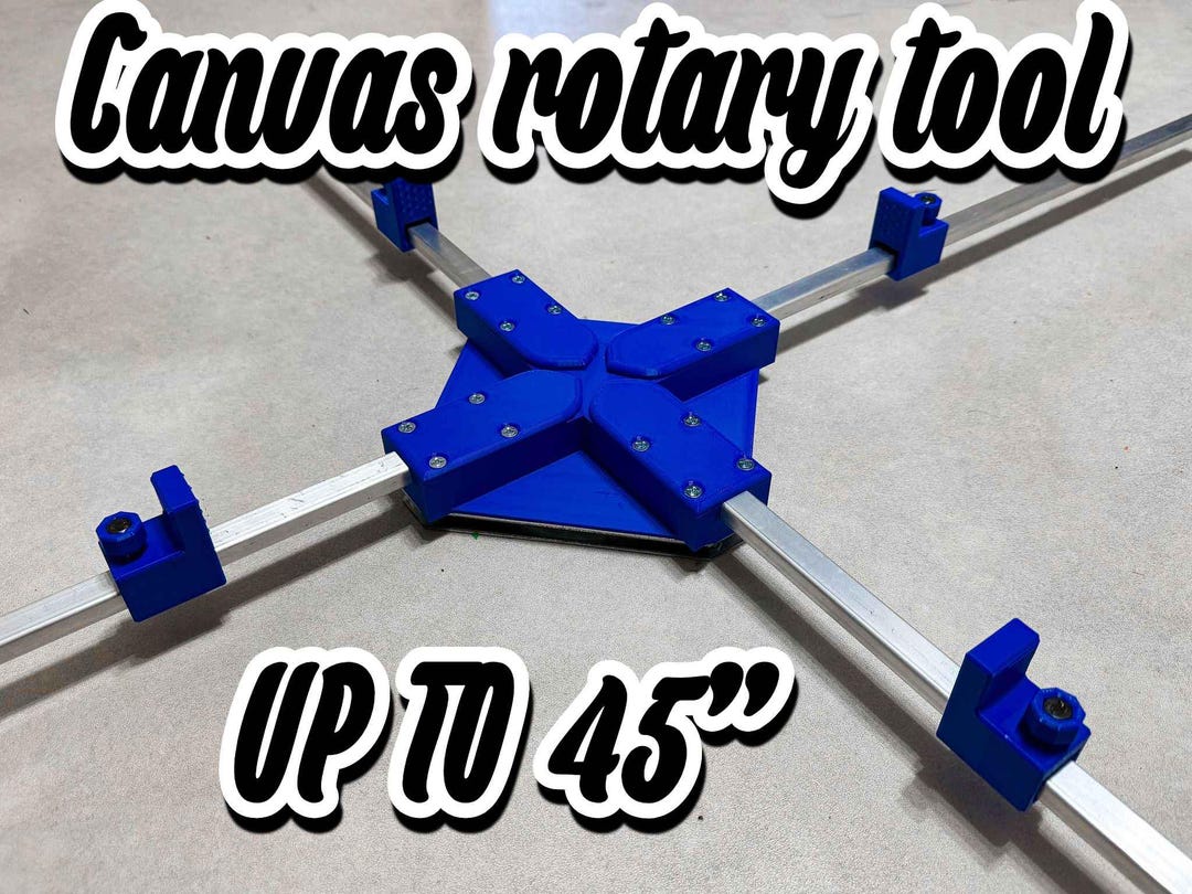 XXL Canvas Rotary Tool Acrylic Pouring up to 45" Width - Etsy