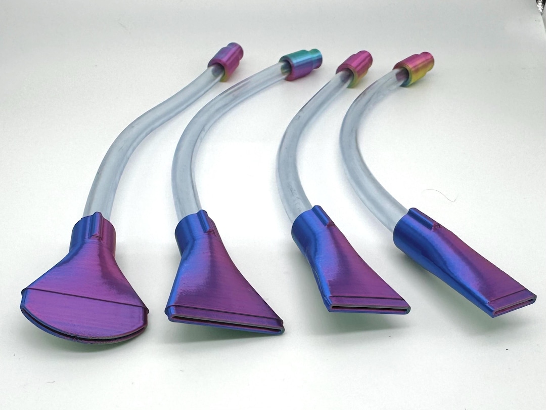 New Set of 4 Straw Straw Nozzle Attachments -acrylic Paint Pouring ...