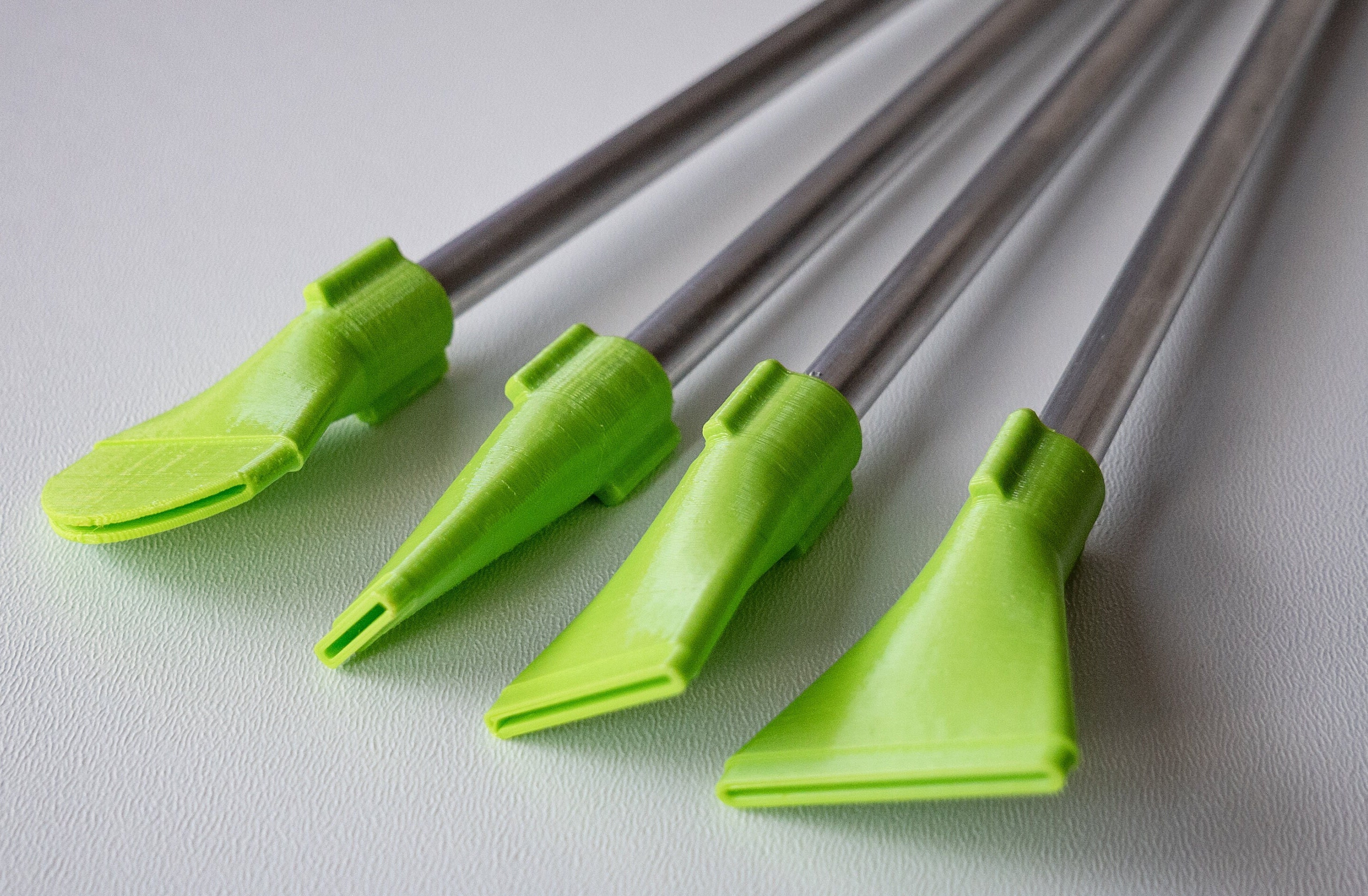 New Set of 4 Straw Straw Nozzle Attachments -acrylic Paint Pouring ...