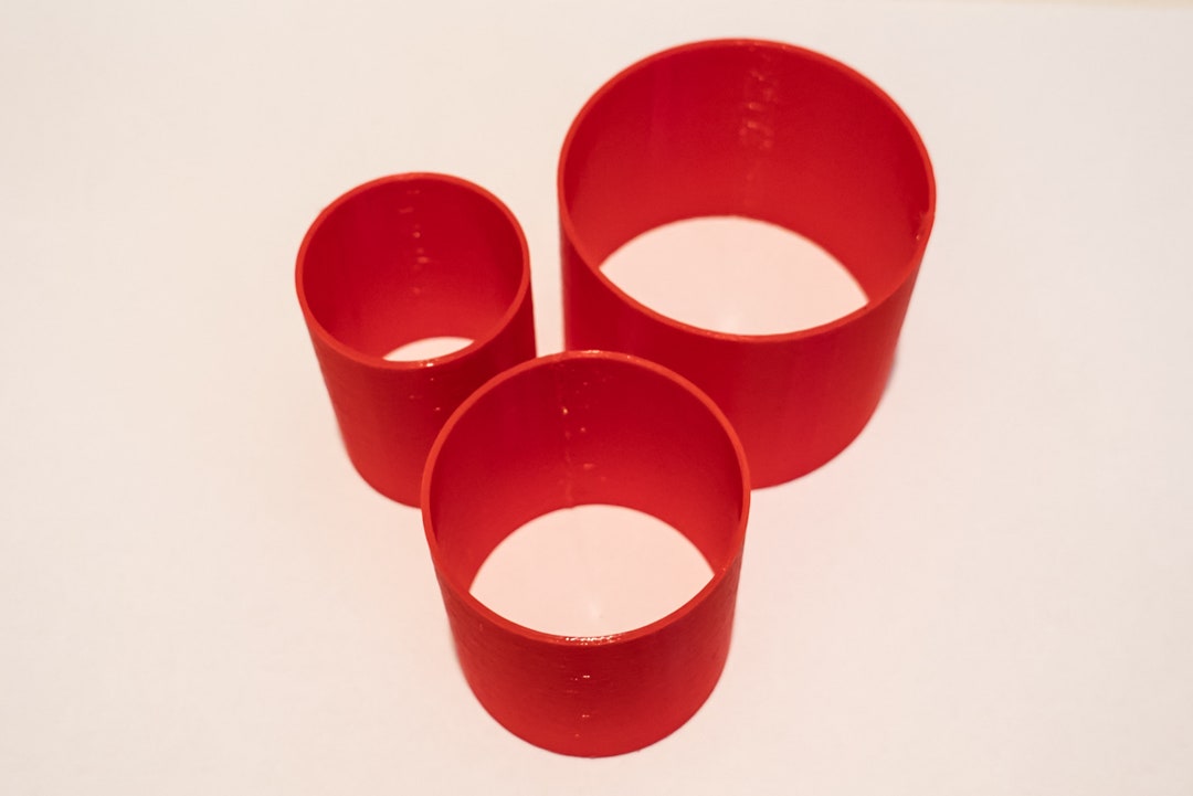 Open Cup Set 3 Actylic Pour Cup Acrylic Pouring Tools, Fluid Art ...