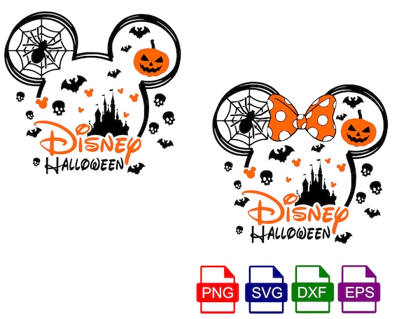 Mickeys Not so Scary Halloween Svg Mickeys Halloween Party - Etsy