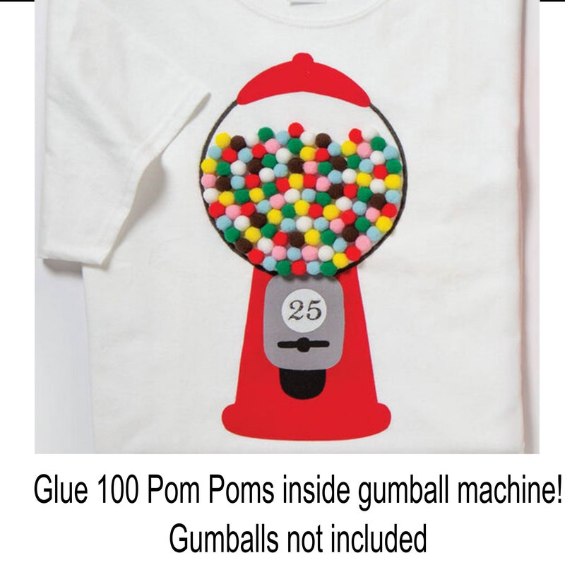 100th Day Gumball - Etsy