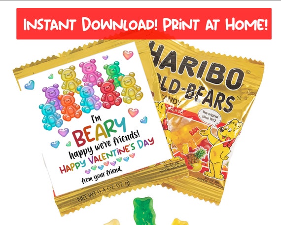 Gummy Bear Valentine Idea