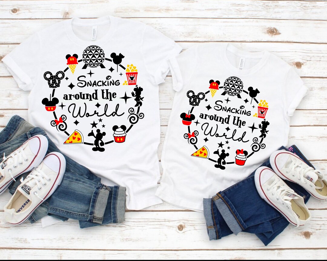 Snacking Around the World, Epcot SVG, Dxf, PNG, Cut Files, World ...