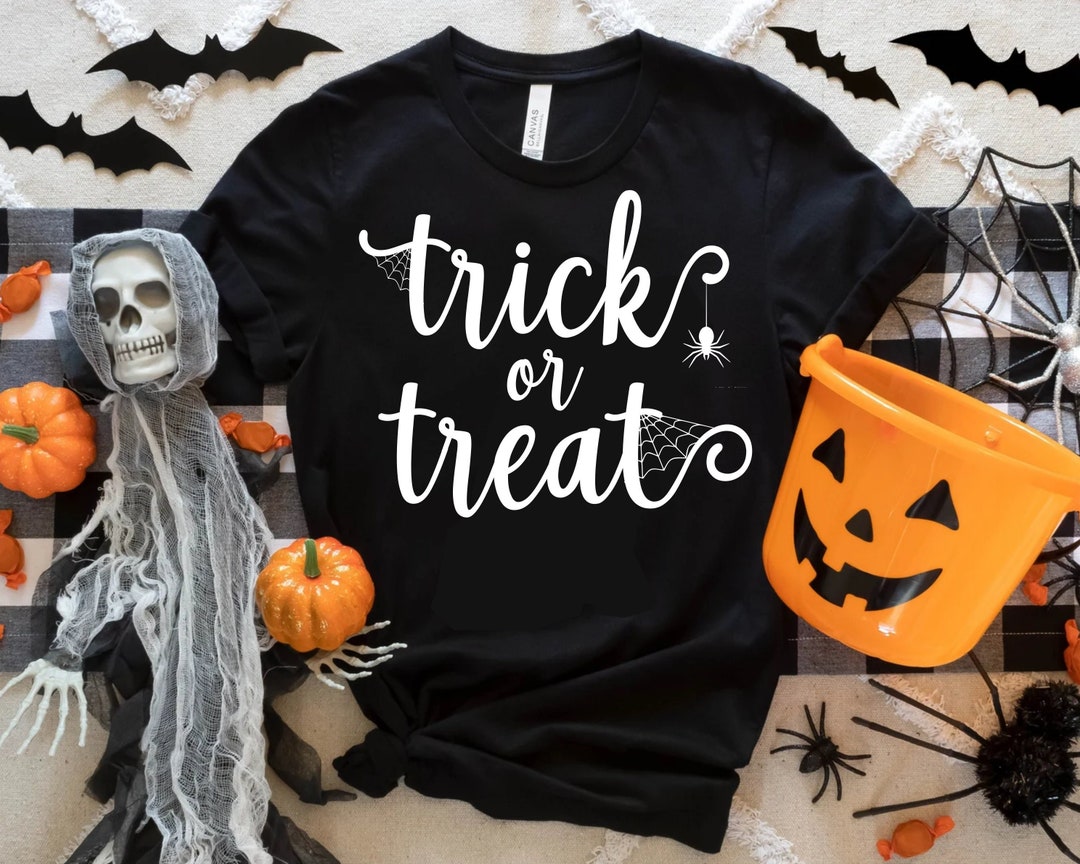 Trick or Treat Svg, Halloween Svg, Spider Web Svg, Spider Svg, Cricut ...
