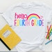 Hello 4th Grade SVG, SVG Cut File, Fourth Grade Svg, Back to School Svg ...