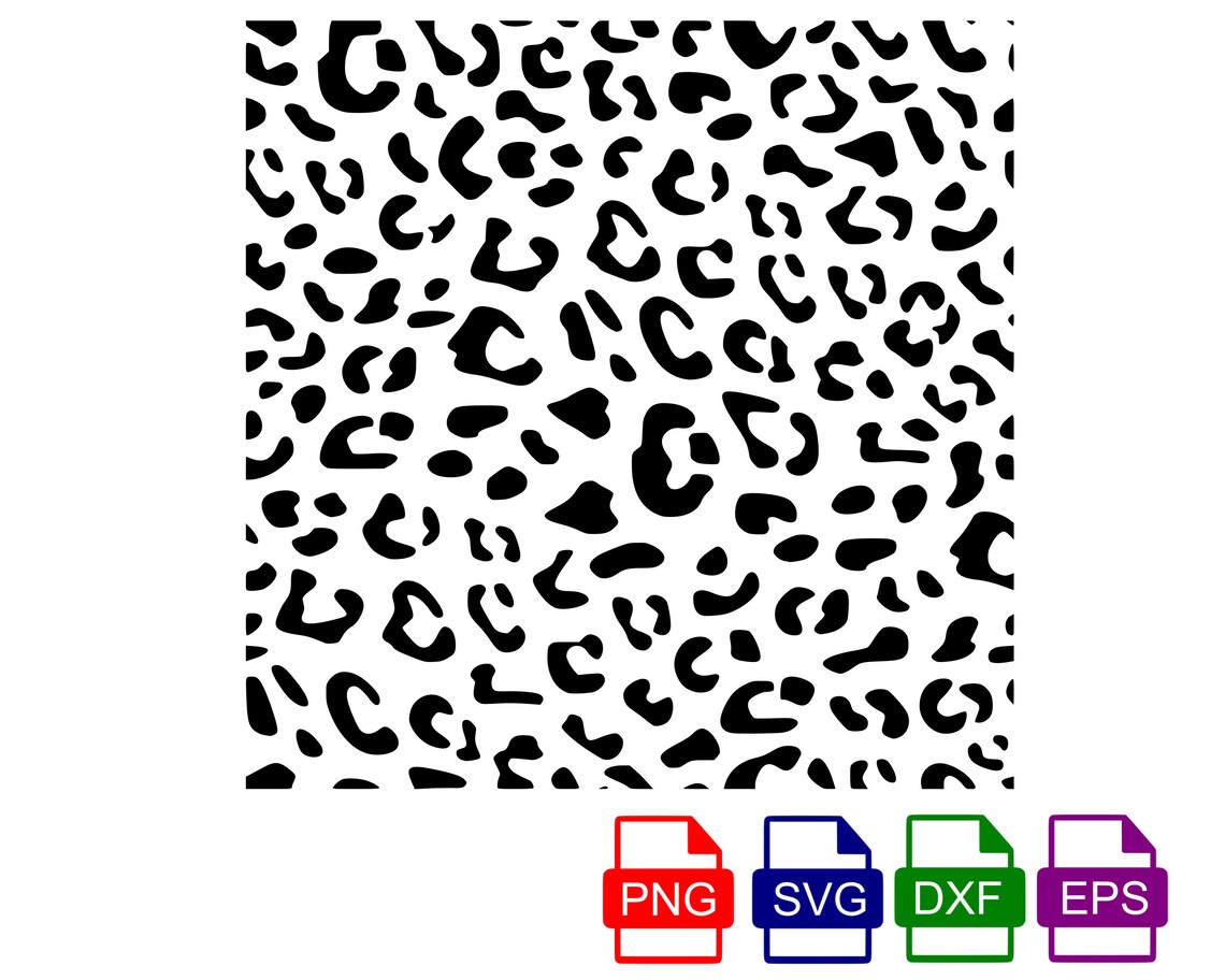 Seemless Leopard Print SVG Leopard Svg Leopard Print Svg - Etsy