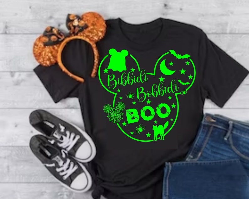 Bibbidi Bobbidi Boo SVG Mickeys Not so Scary Halloween Svg - Etsy