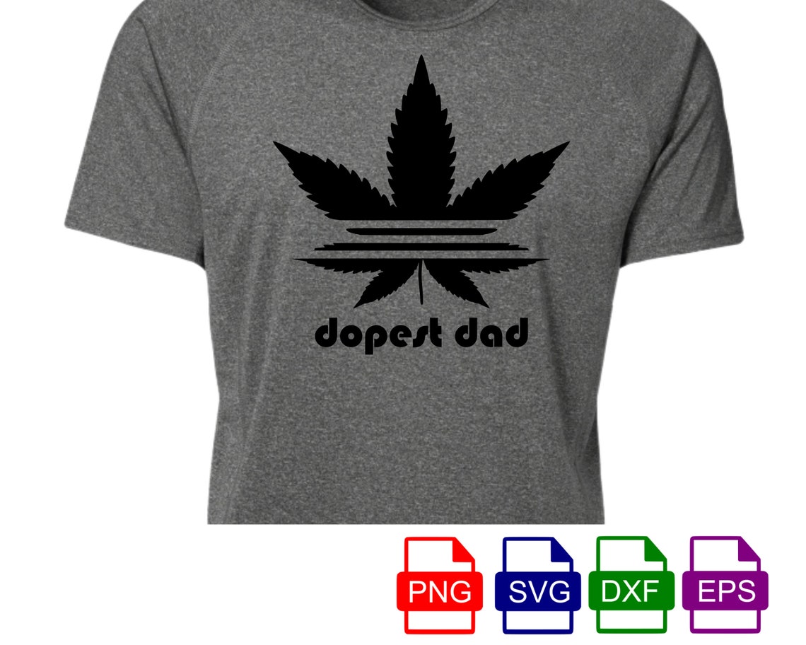 Dopest Dad SVG, Fathers Day Svg, World's Dopest Dad DXF, Fathers Day ...