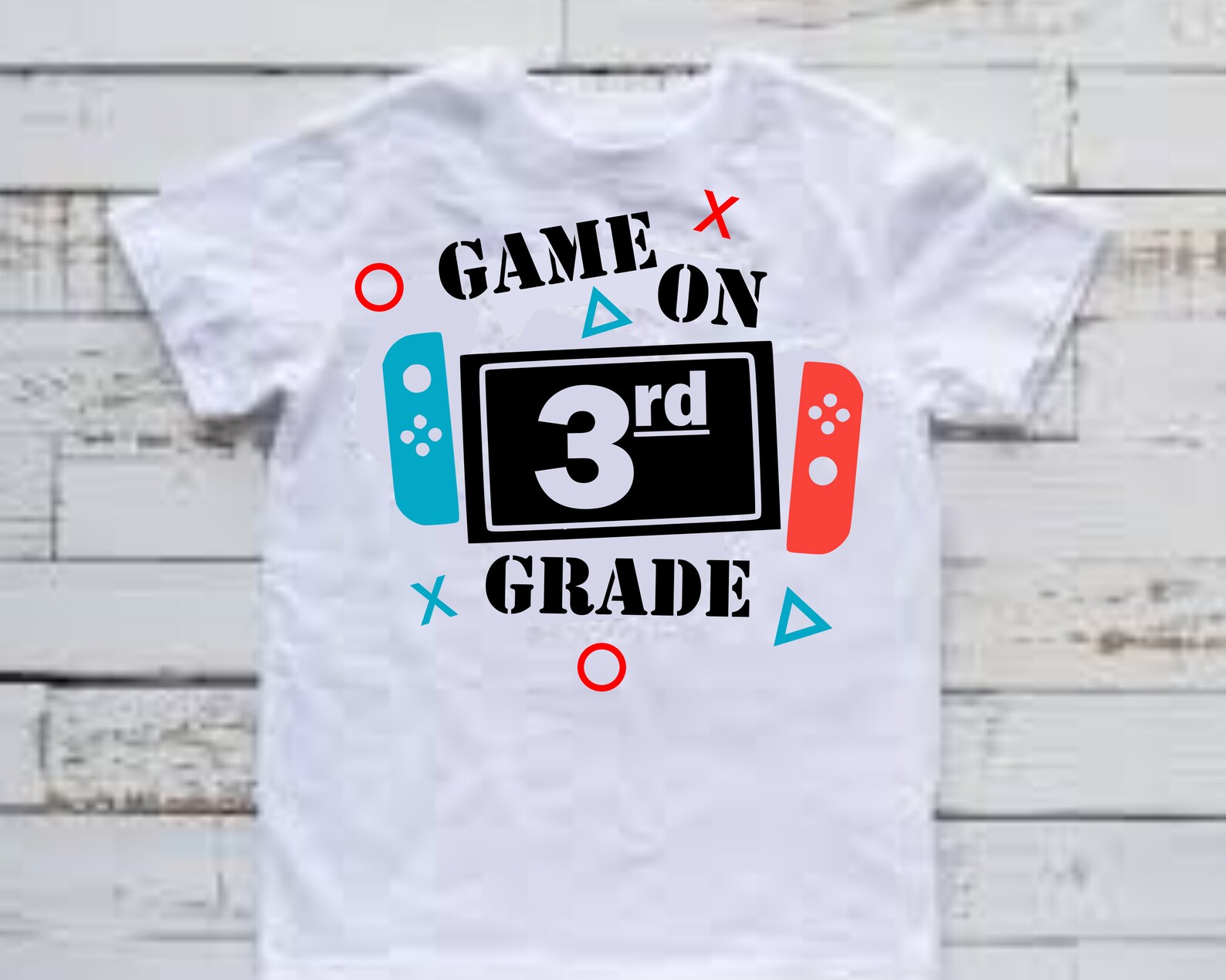 Game on 3rd Grade SVG SVG Cut File Third Grade Svg Back to - Etsy