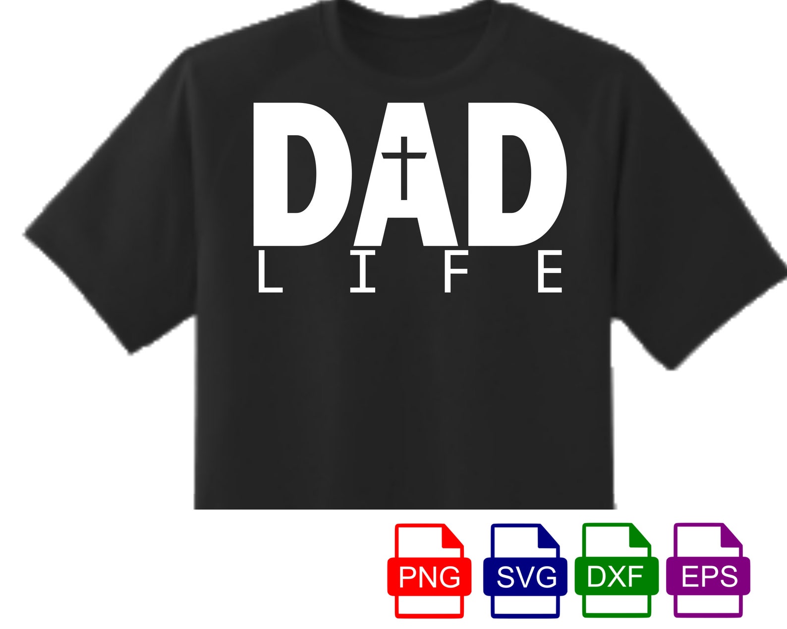 Dad Life Svg Christian Father's Day SVG Dad SVG Father | Etsy