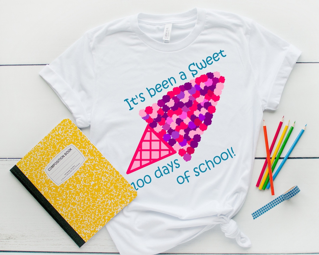 It's Been a Sweet 100 Days of School SVG and PNG, PDF, 100th Day of ...