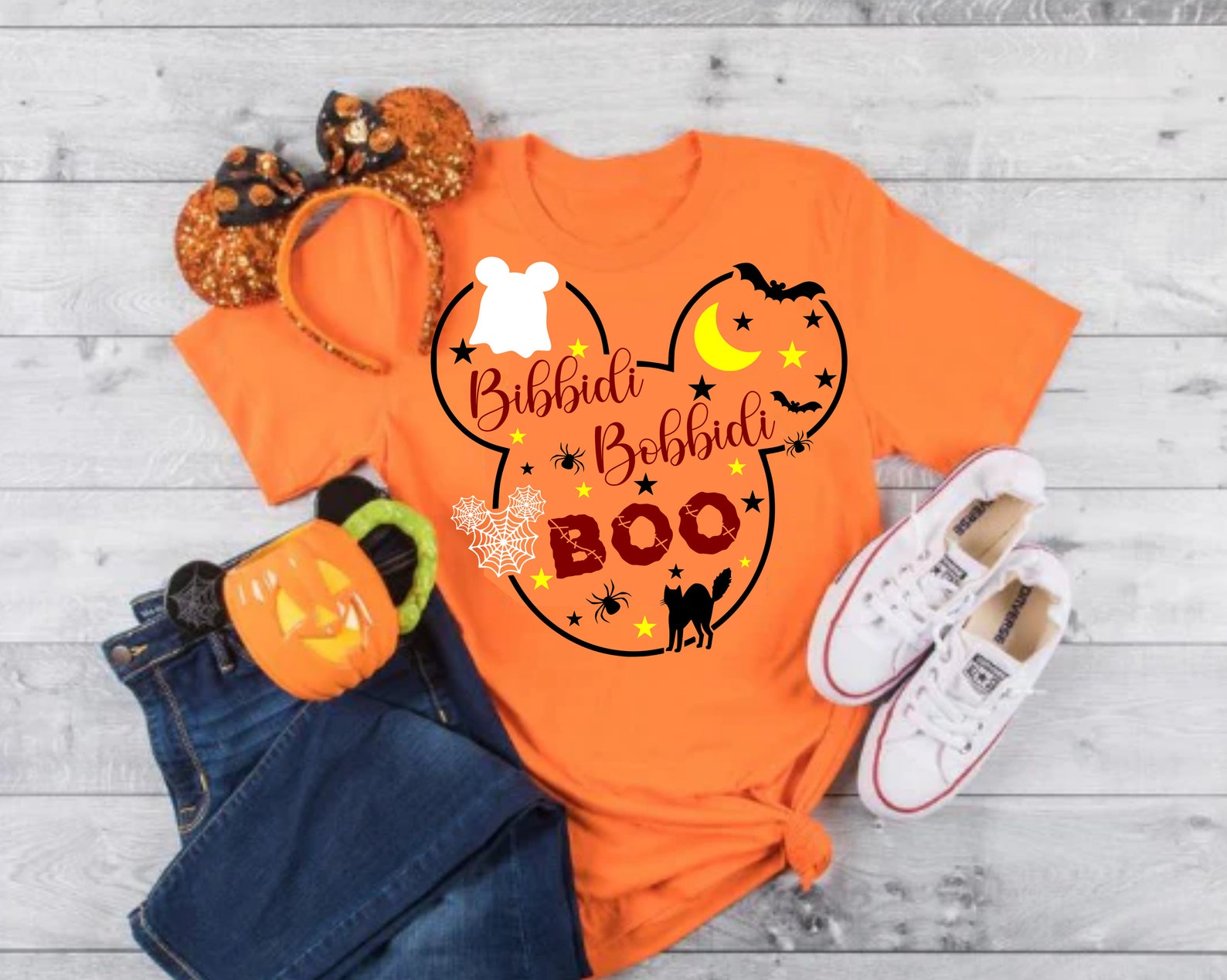 Bibbidi Bobbidi Boo SVG Mickeys Not so Scary Halloween Svg - Etsy