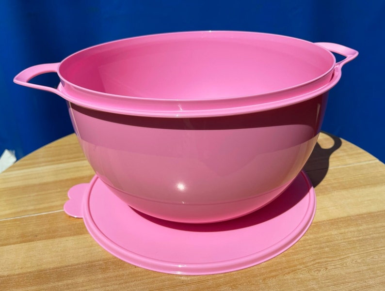 Tupperware Jumbo Thatsa Mixing Bowl 59 Cup Colors Pink - Etsy