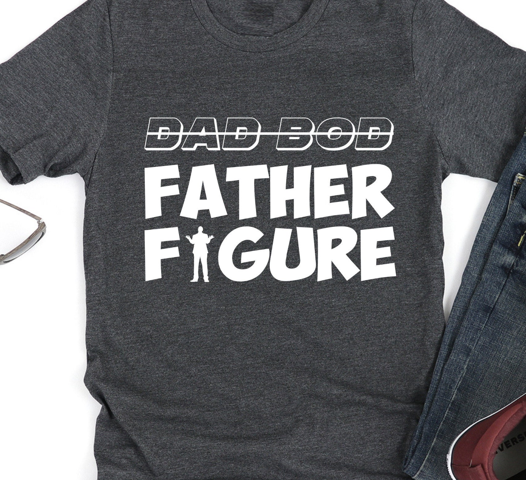 Dad Bod Father Figure SVG, PNG, EPS, Dxf, Digital Cut File, Cricut ...