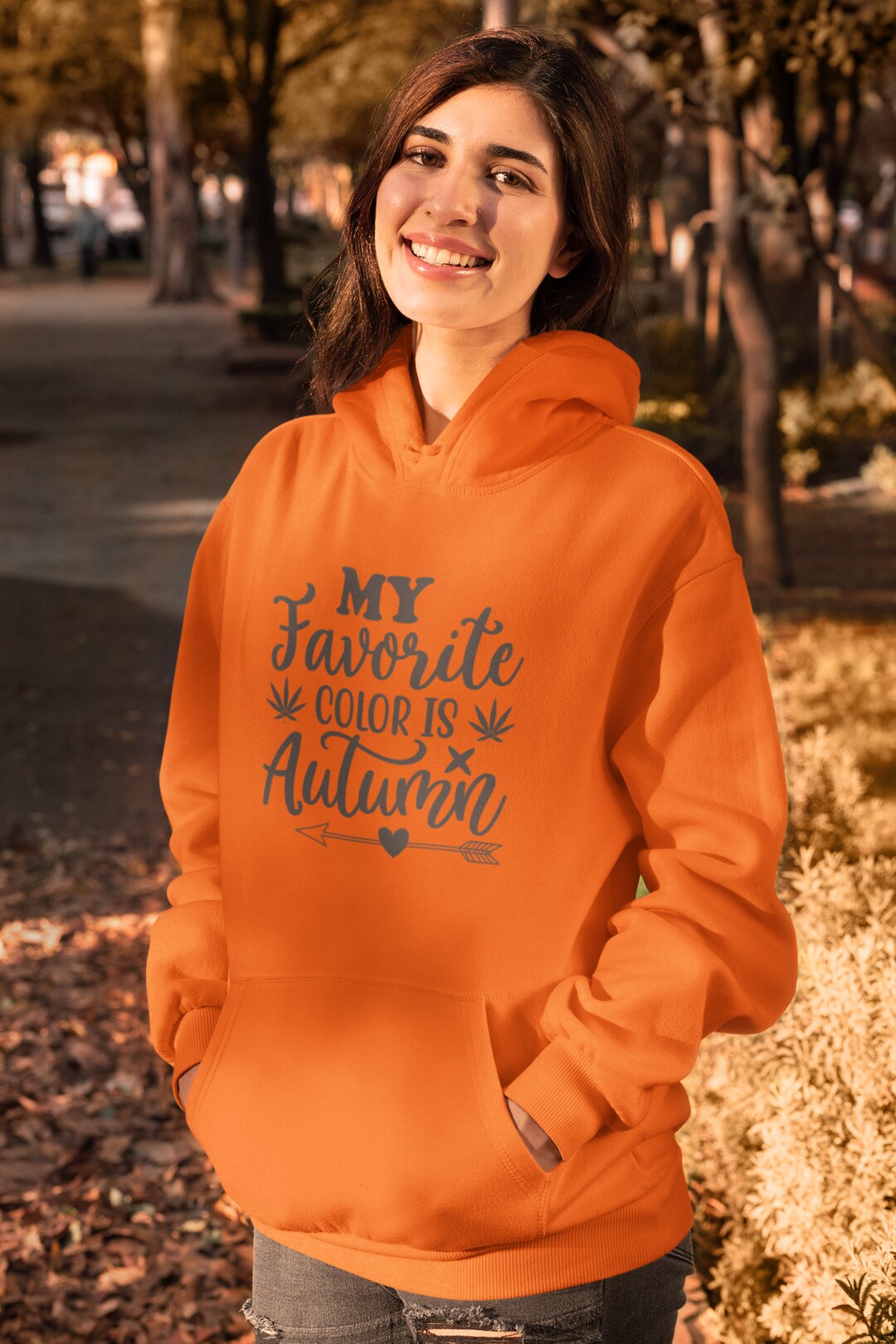 My Favorite Color is Autumn - SVG and Cut Files for Crafters - Digital ...