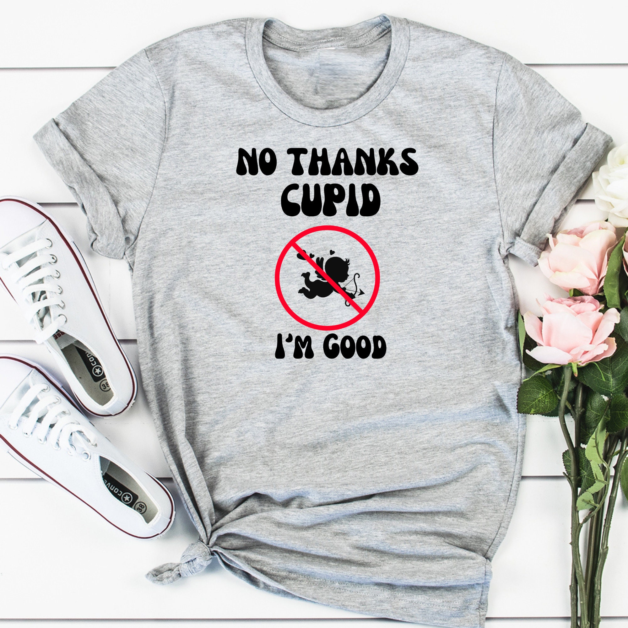 No Thanks Cupid I'm Good SVG, PNG, EPS, Dxf, Digital Cut File, Cricut ...