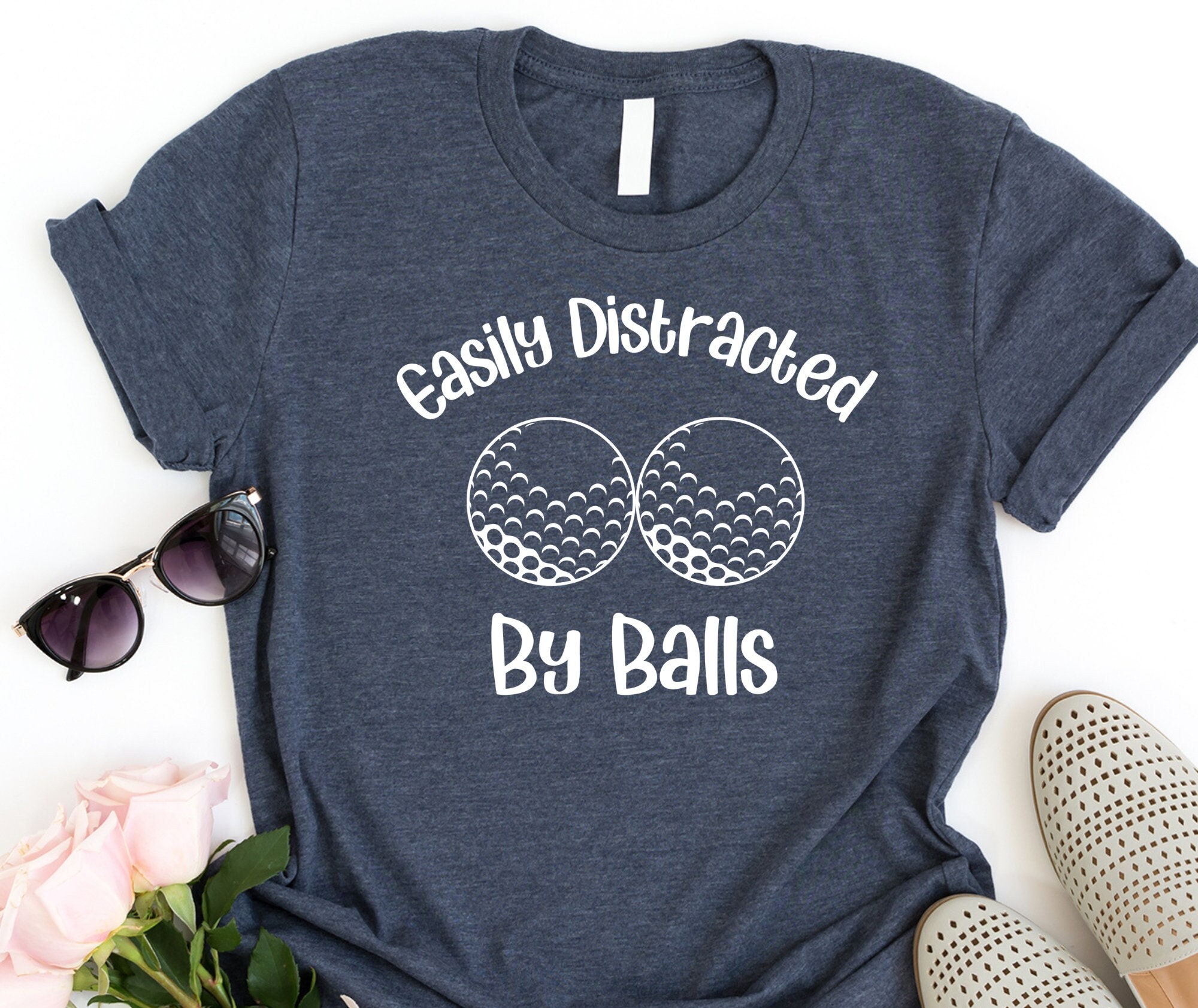 Easily Distracted by Balls - SVG, PNG, EPS, Dxf, Digital Cut File ...