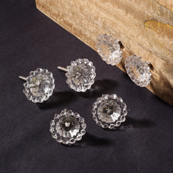 Glass Knobs - Etsy