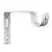 Cambridge Distressed Ivory White Farmhouse Rustic Curtain Rods 28"- 48 ...