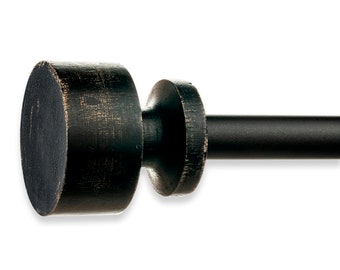 Wood Curtain Rod - Etsy