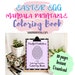 Seasonal Printable Easter Egg Coloring Pages Digital Download Book ...