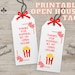 PRINTABLE Popcorn Open House Thank You Tags- Instant Download Realtor ...