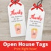 PRINTABLE Popcorn Open House Real Estate Gift Tag- Thanks for Popping ...