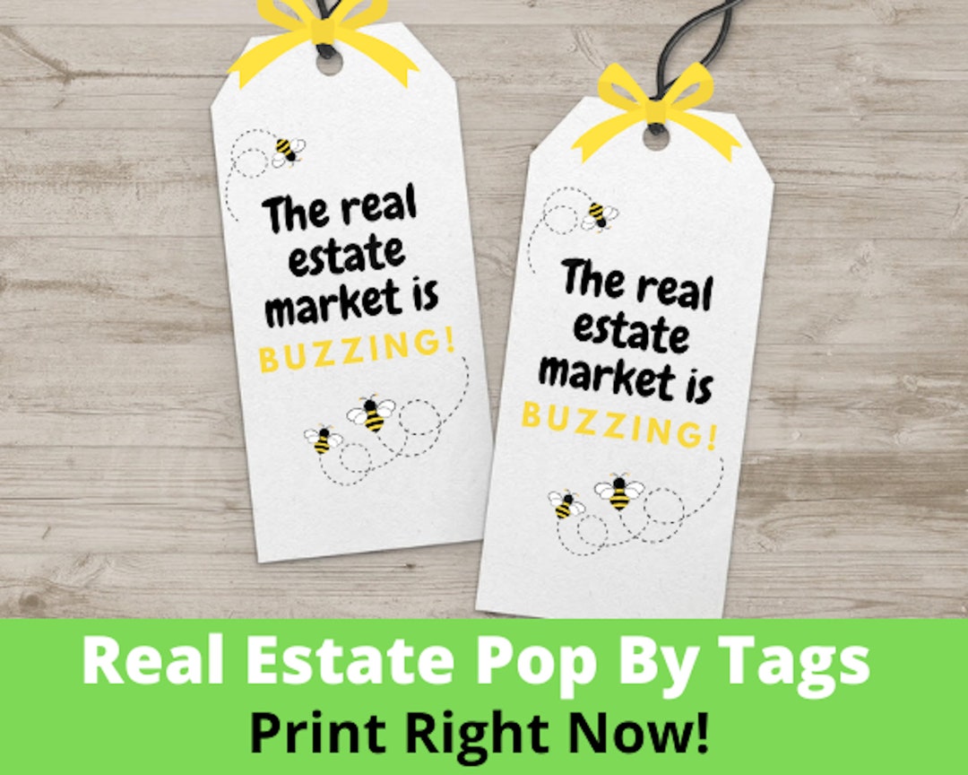 Bee Themed Real Estate Pop by Tags – the Market is Buzzing – Realtor ...