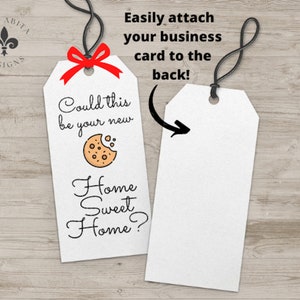 PRINTABLE Open House Sweet Treats Thank You Realtor Gift Tags- Instant ...
