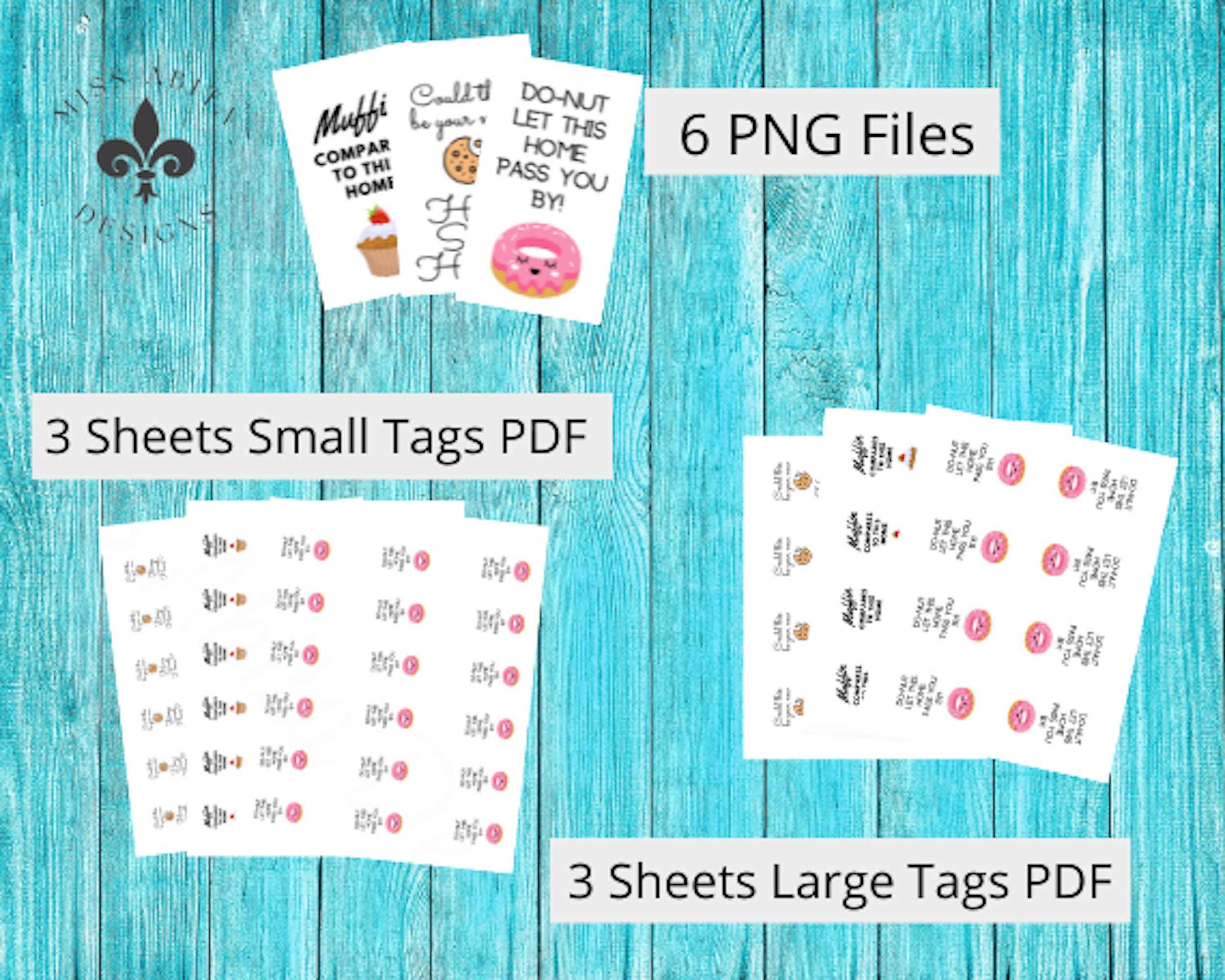 PRINTABLE Open House Sweet Treats Thank You Realtor Gift Tags Instant ...