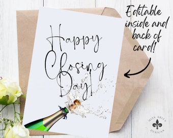 Closing Day Card - Etsy