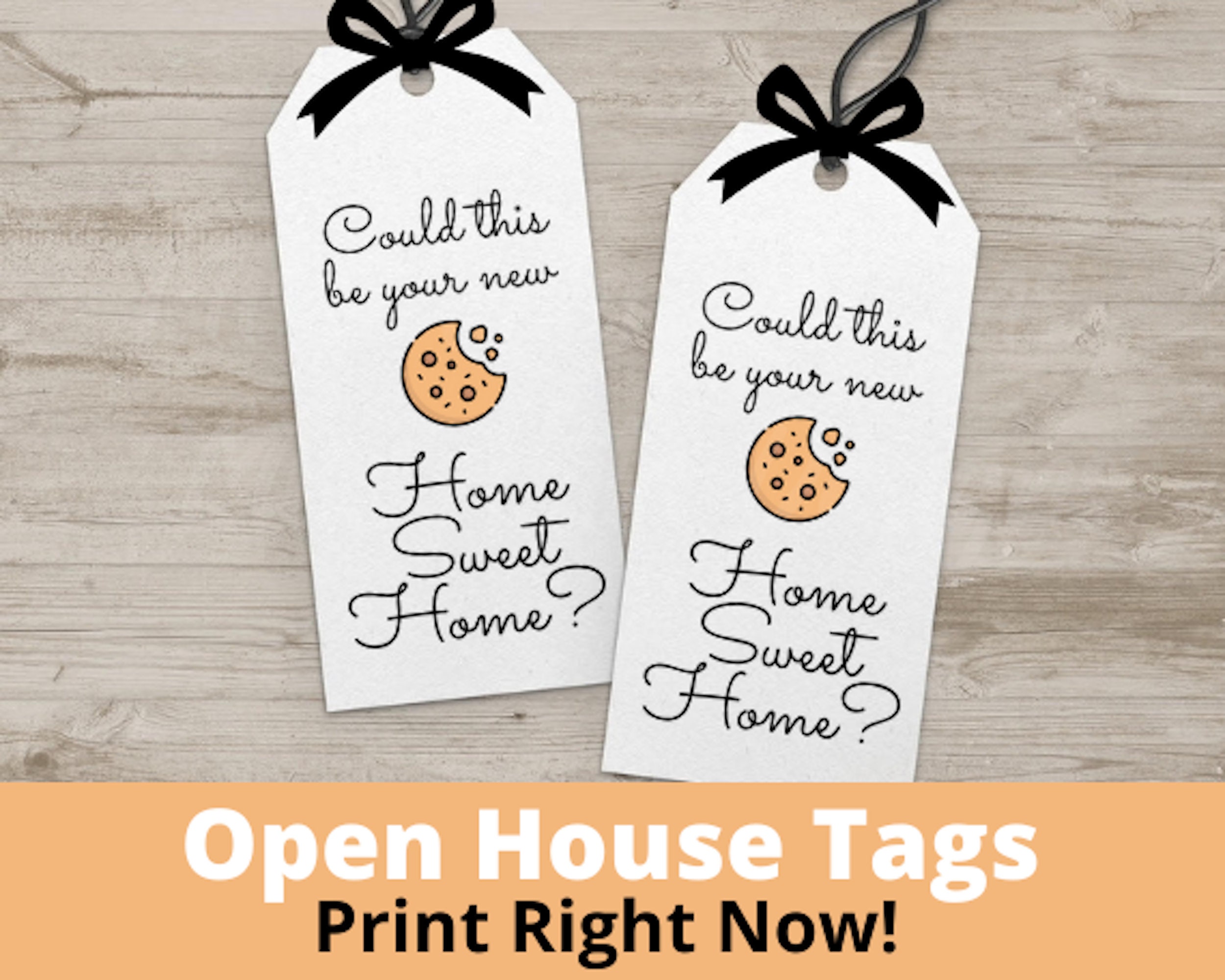 Home Sweet Home Gift Tag - Etsy