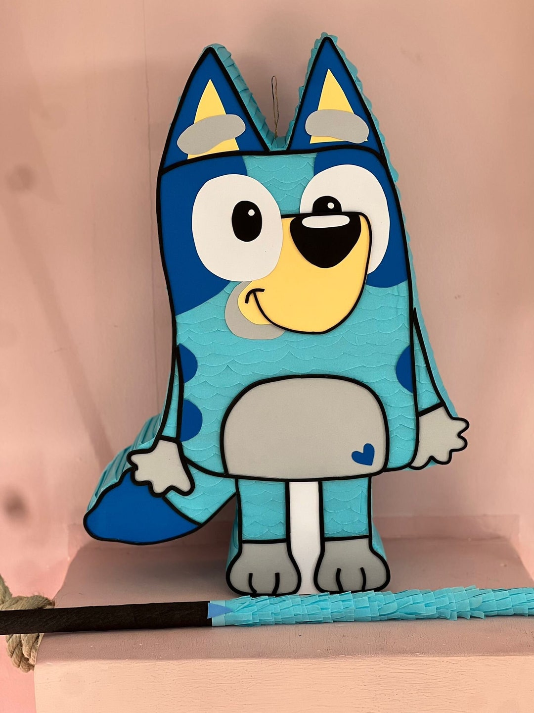 Bluey Blue Dog Pinata - Etsy
