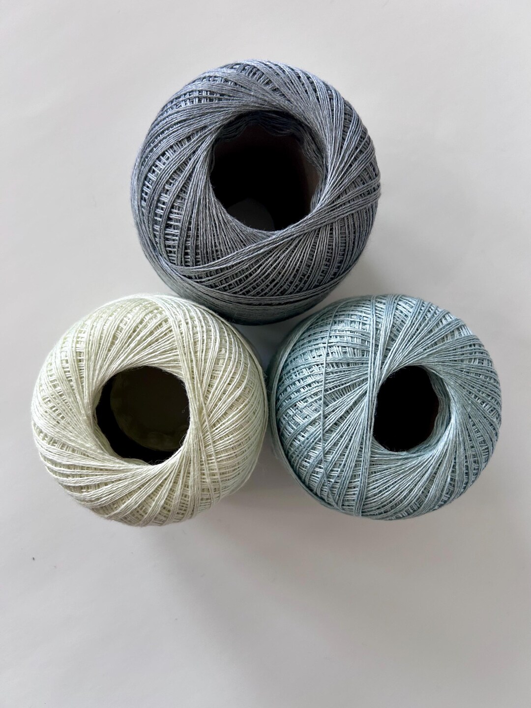 SUSTAINABLE PURE LINEN Flax Natural Plant Based Biodegradable Yarn ...