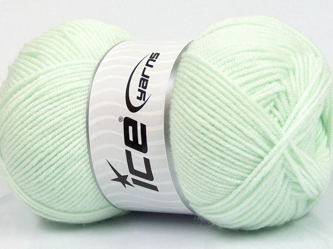 BAMBOO Soft FINE Yarn by Ice Yarn for Knitting, Crocheting, Amigurumi ...