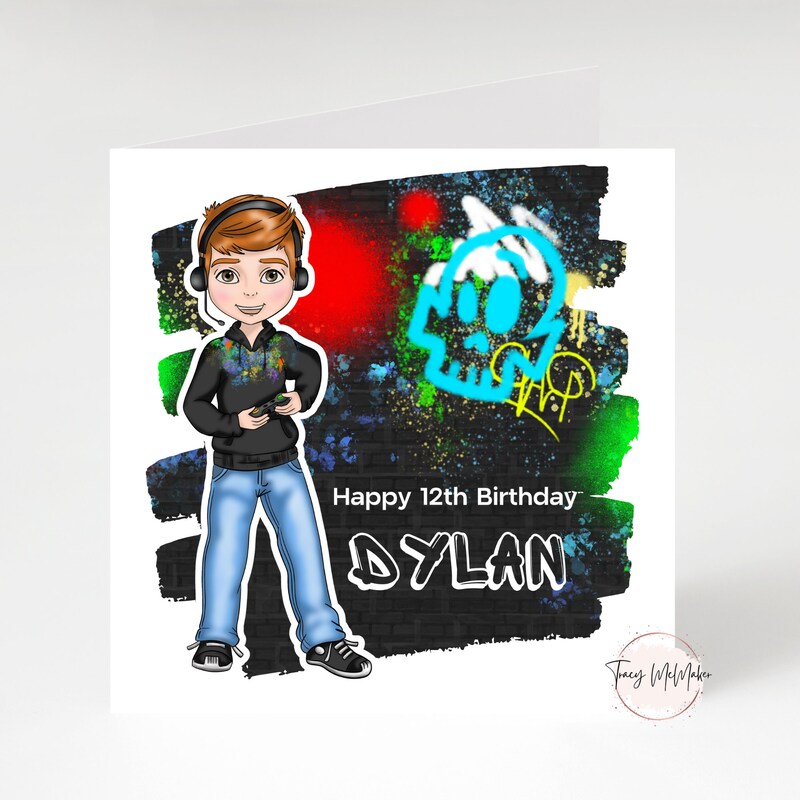 Teen Birthday Card - Etsy