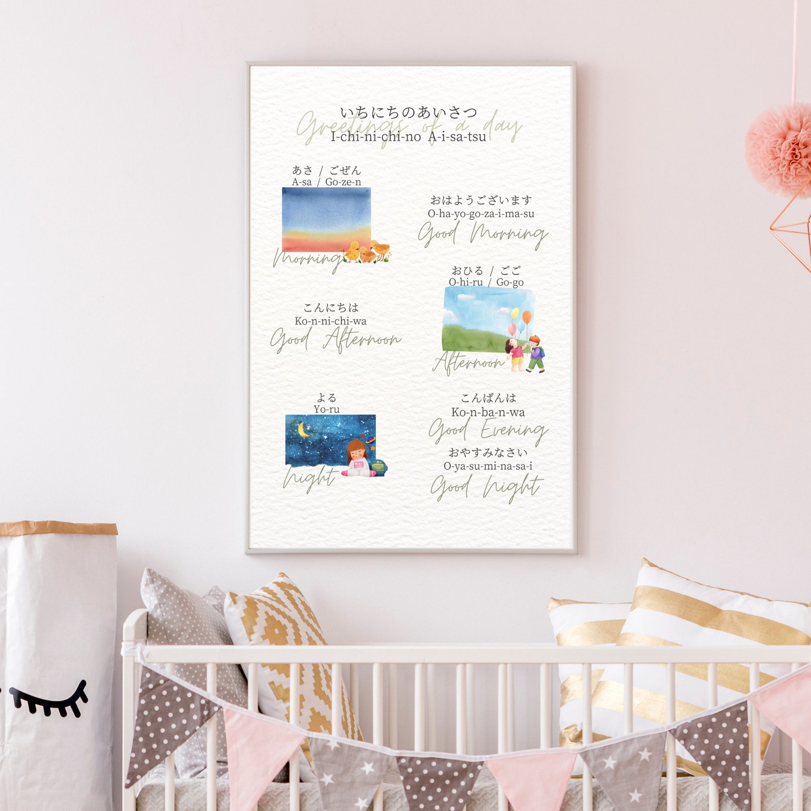 Printable Greetings Poster Kids Wall Art Children's Wall - Etsy