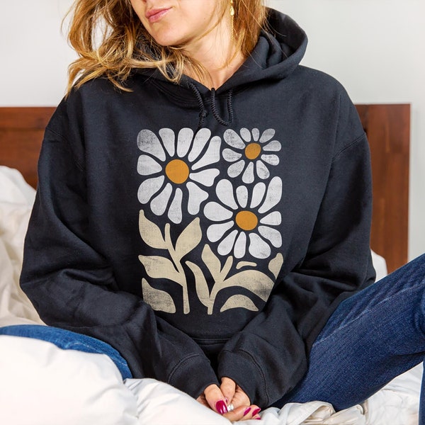 Flower Hoodie - Etsy
