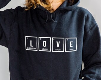 Periodic Table Sweater - Etsy