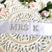 Bride Sash, Hen Do Sash, Personalised White SASH, Bride to Be Sash ...