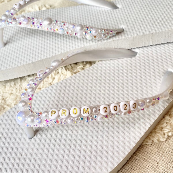 Bride Flip Flops - Etsy