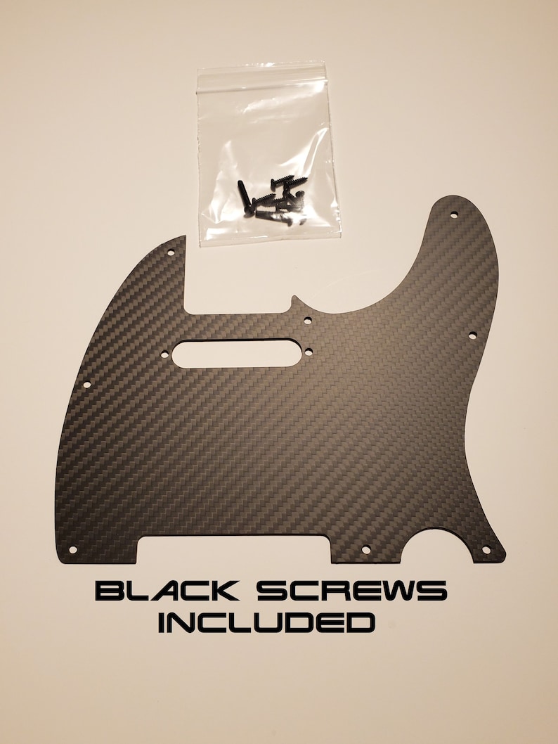Carbon Fiber Fender Telecaster Pick Guard 8 Hole Tele Pickguard - Etsy