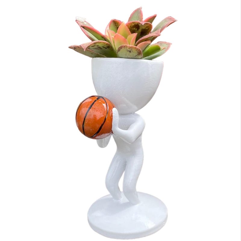 Basketball Planter - Etsy