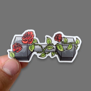 Flower Dumbbell, Dumbbell Sticker, Gym Stickers, Fitness Stickers ...