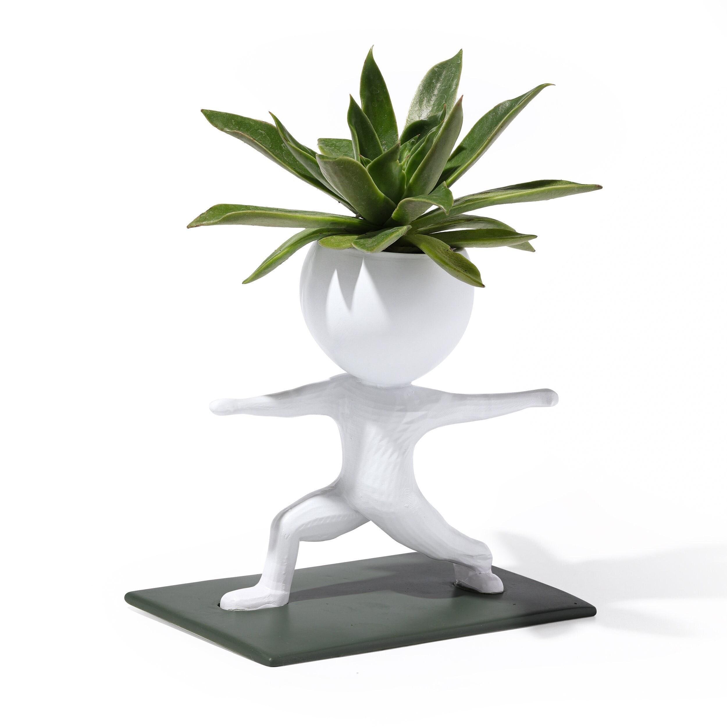 Yoga Pose Succulent Planter: Meditation Garden Decor - Etsy
