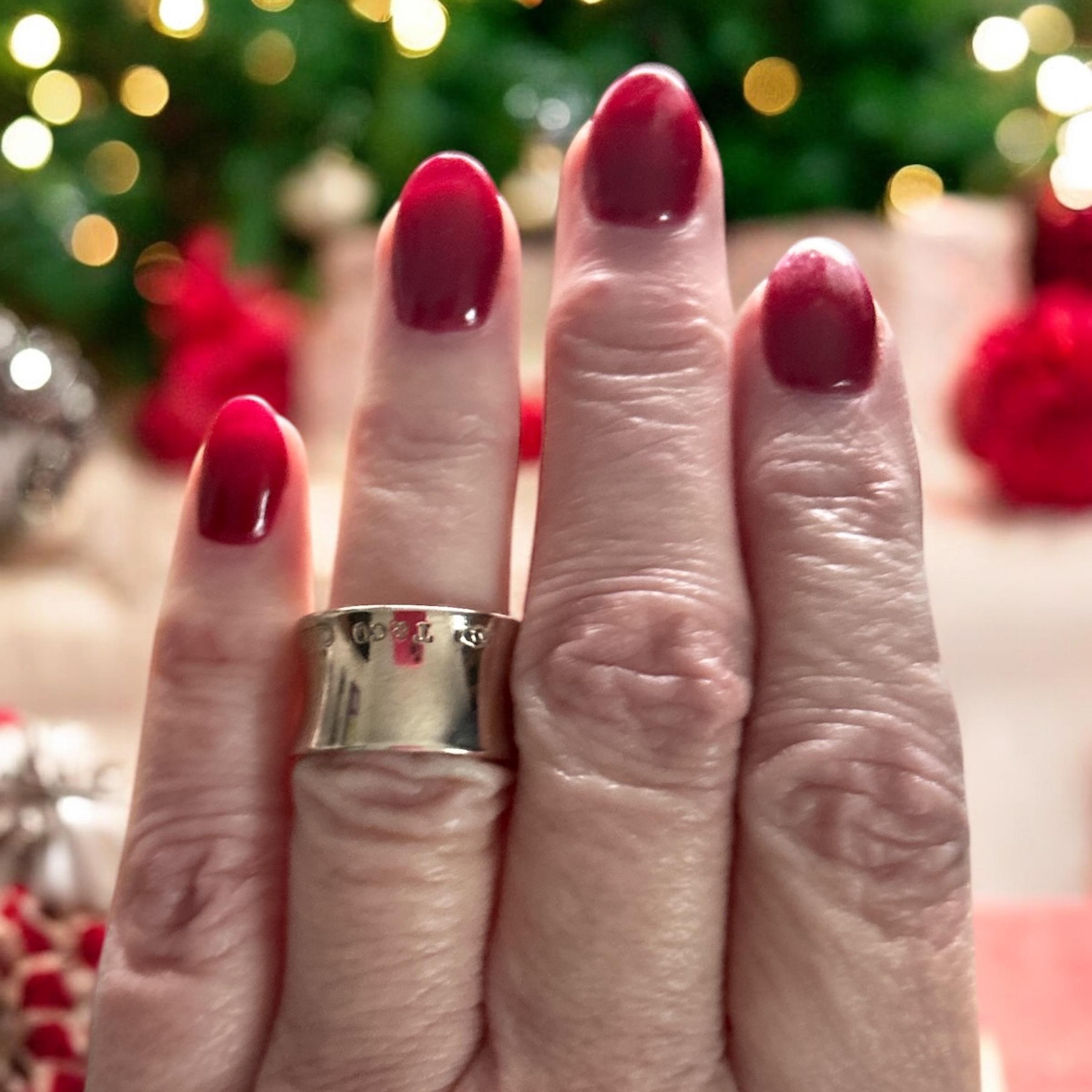 Tiffany & Co. 2012 Metal Rubedo Concave Ring Size 6 Wide Band 11.9mm - Etsy