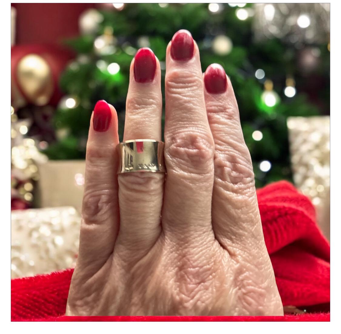 Tiffany & Co. 2012 Metal Rubedo Concave Ring Size 6 Wide Band 11.9mm - Etsy